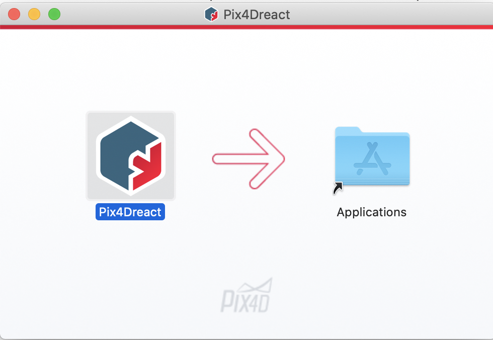 Software download and installation - PIX4Dreact